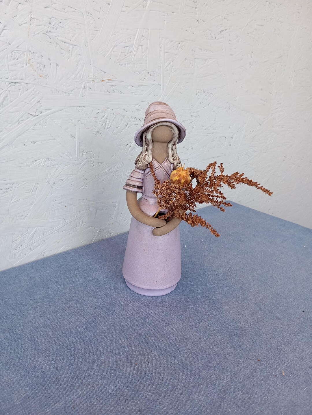 Vintage Elbogen Keramik Figurine Vase: Swedish Mid-century Pottery - Etsy