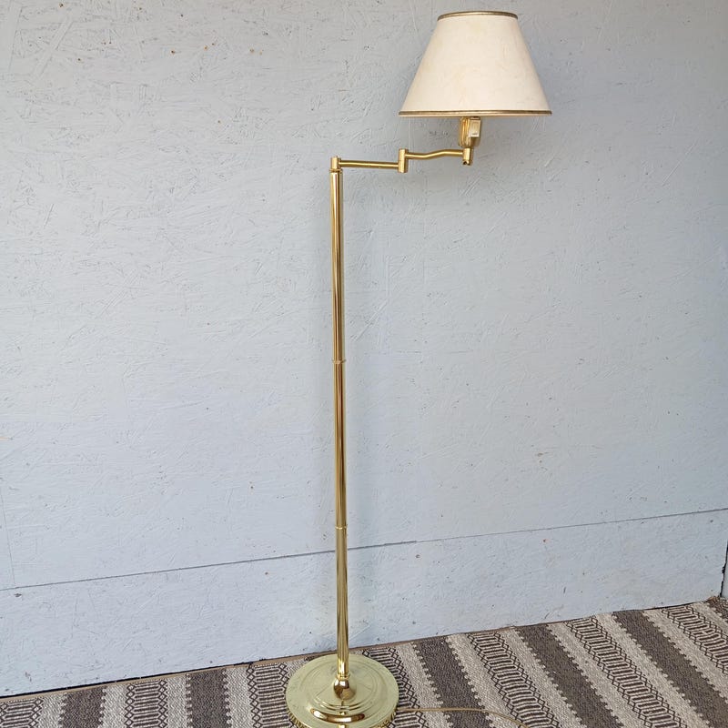 Brass Reading Lamp - Etsy