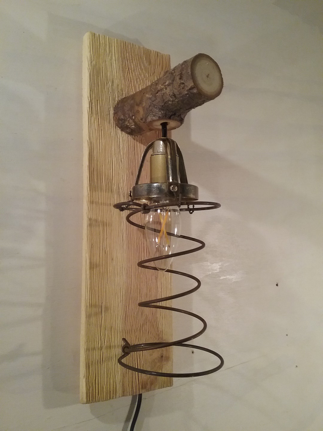 Minimalist Wall Lamp/rustic Wall Lamp/modernist Lamp/sconce Vintage ...