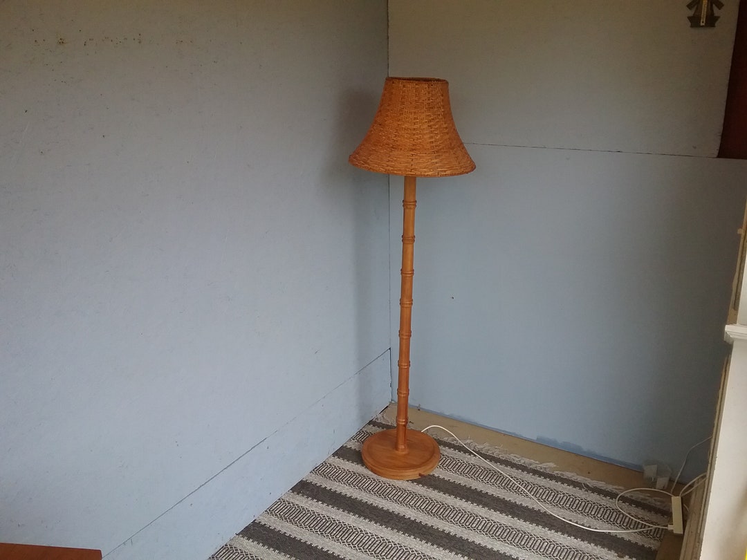 Exclusive Large Scandinavian Vintage Floor Lamp, Swedish Lamp With ...