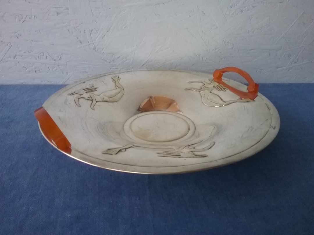 Silver Plated Swedish Tray From the 1930s Vintage Tray Art - Etsy Sweden