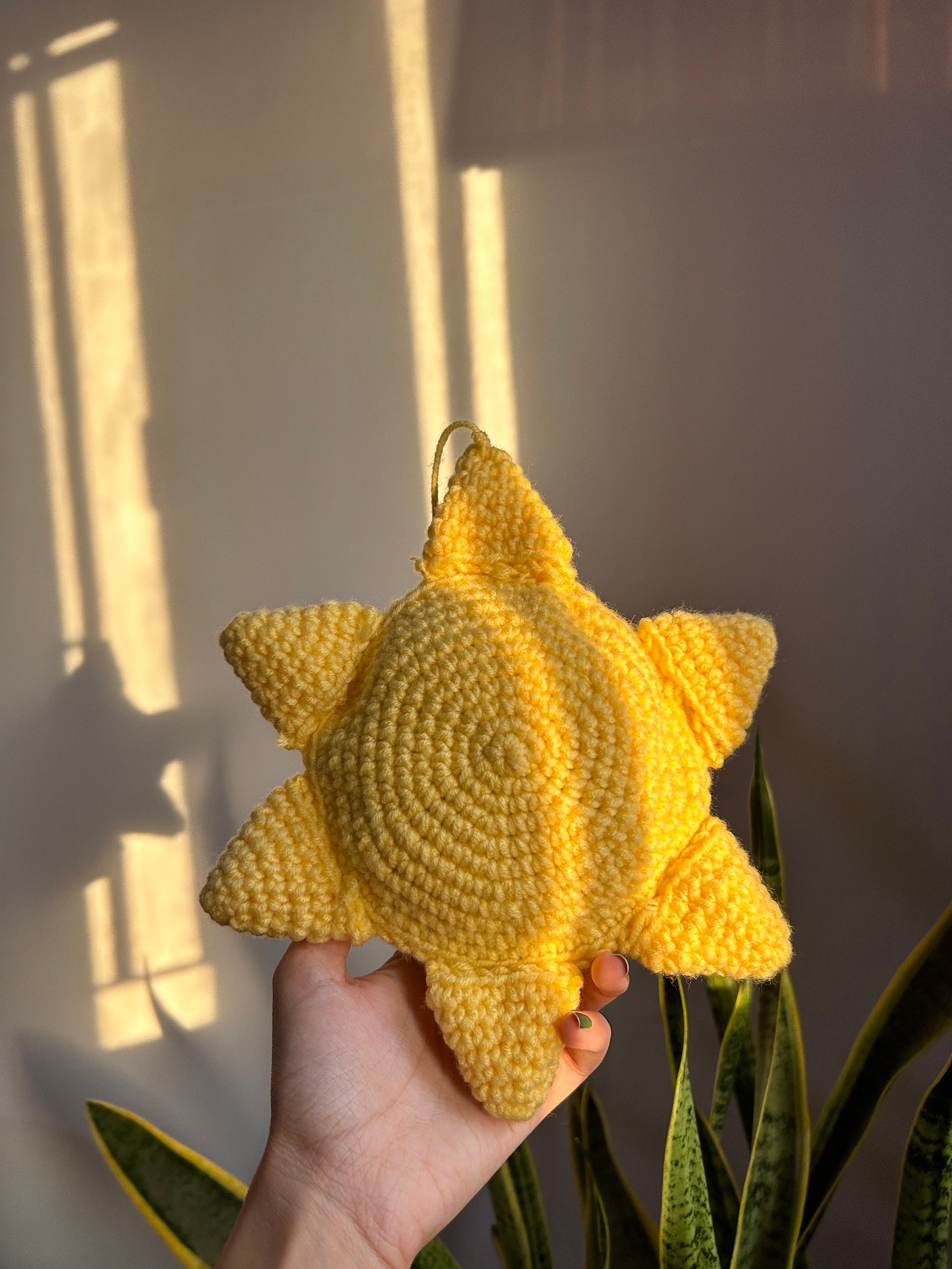 Crochet Hanging Sun Plushie - Etsy