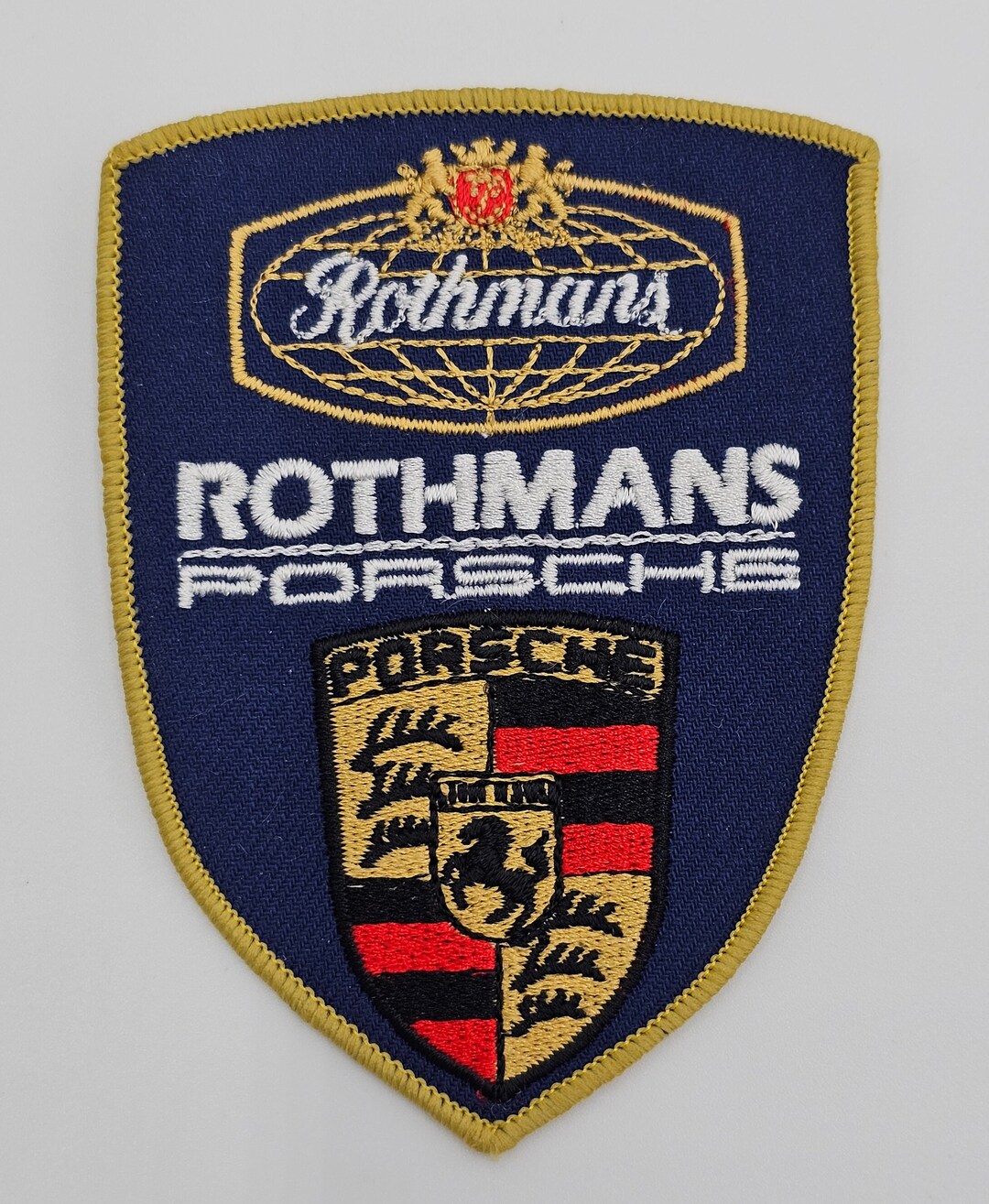 1980s Vintage Original ROTHMANS PORSCHE Patch Very Rare 4 Inch ...