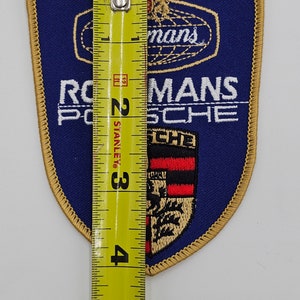 1980s Vintage Original ROTHMANS PORSCHE Patch Very Rare 4 Inch ...