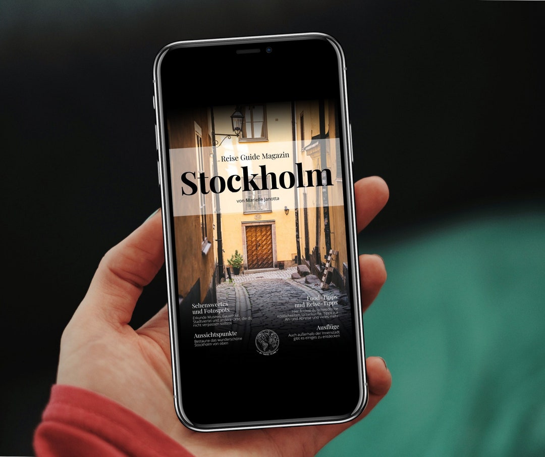 Stockholm Digital Travel Magazine for Your City Trip Handy Travel Guide ...