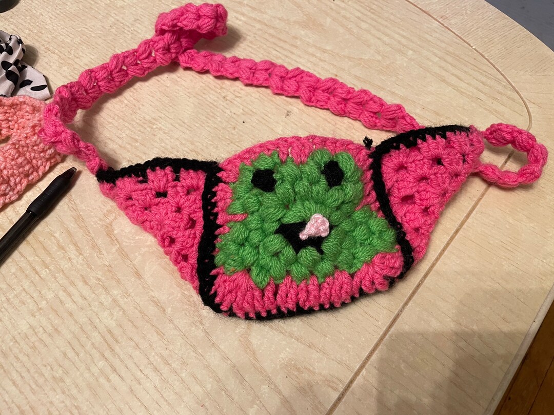 Frog Crochet Fanny Pack Bag - Etsy