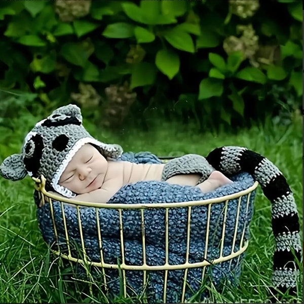 Raccoon Costume - Etsy