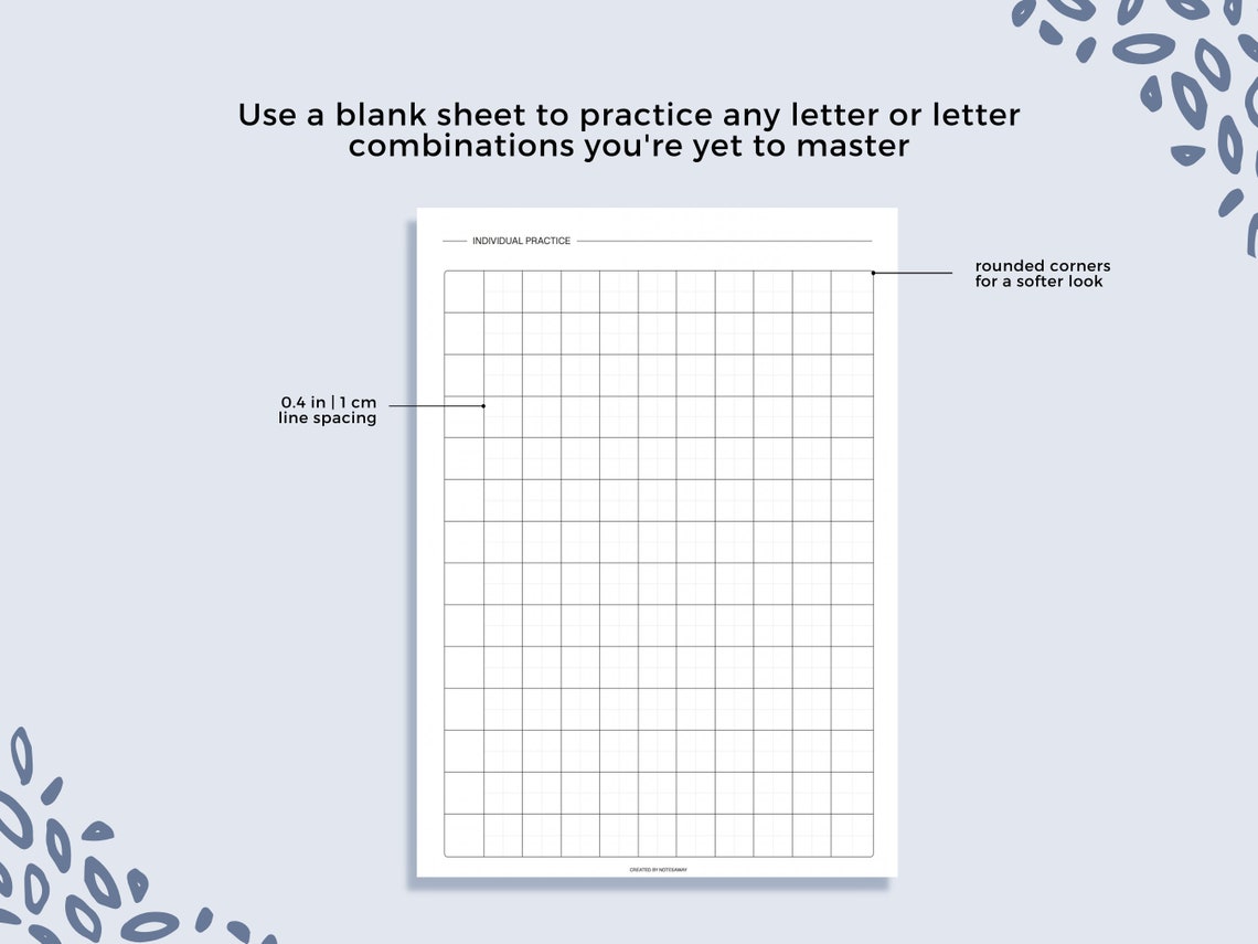 Hangul Practice Sheets | Complete Korean Alphabet Worksheets ...