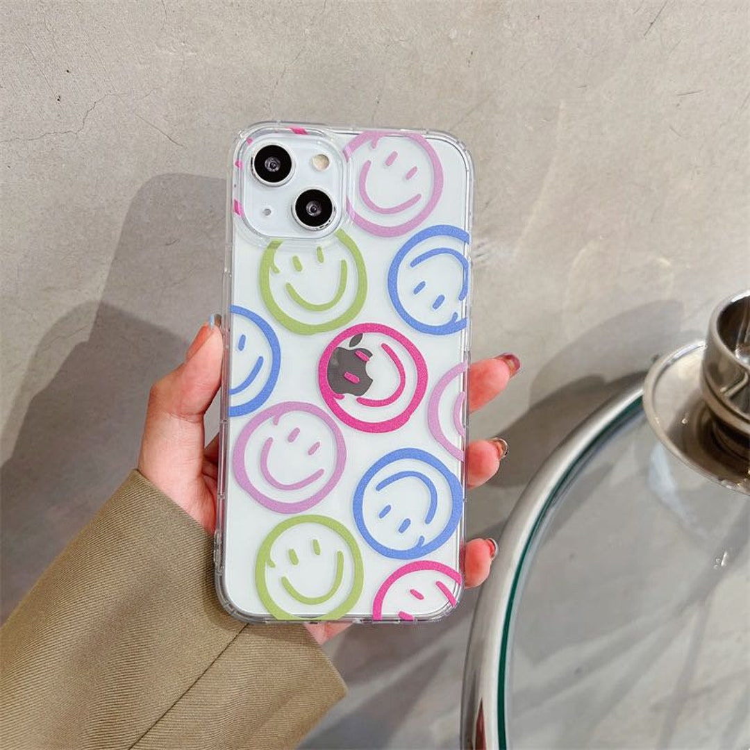 Smiley Face Phone Case for iPhone 11 11 Pro 11 Pro Max 12 12 Pro 12 Pro ...