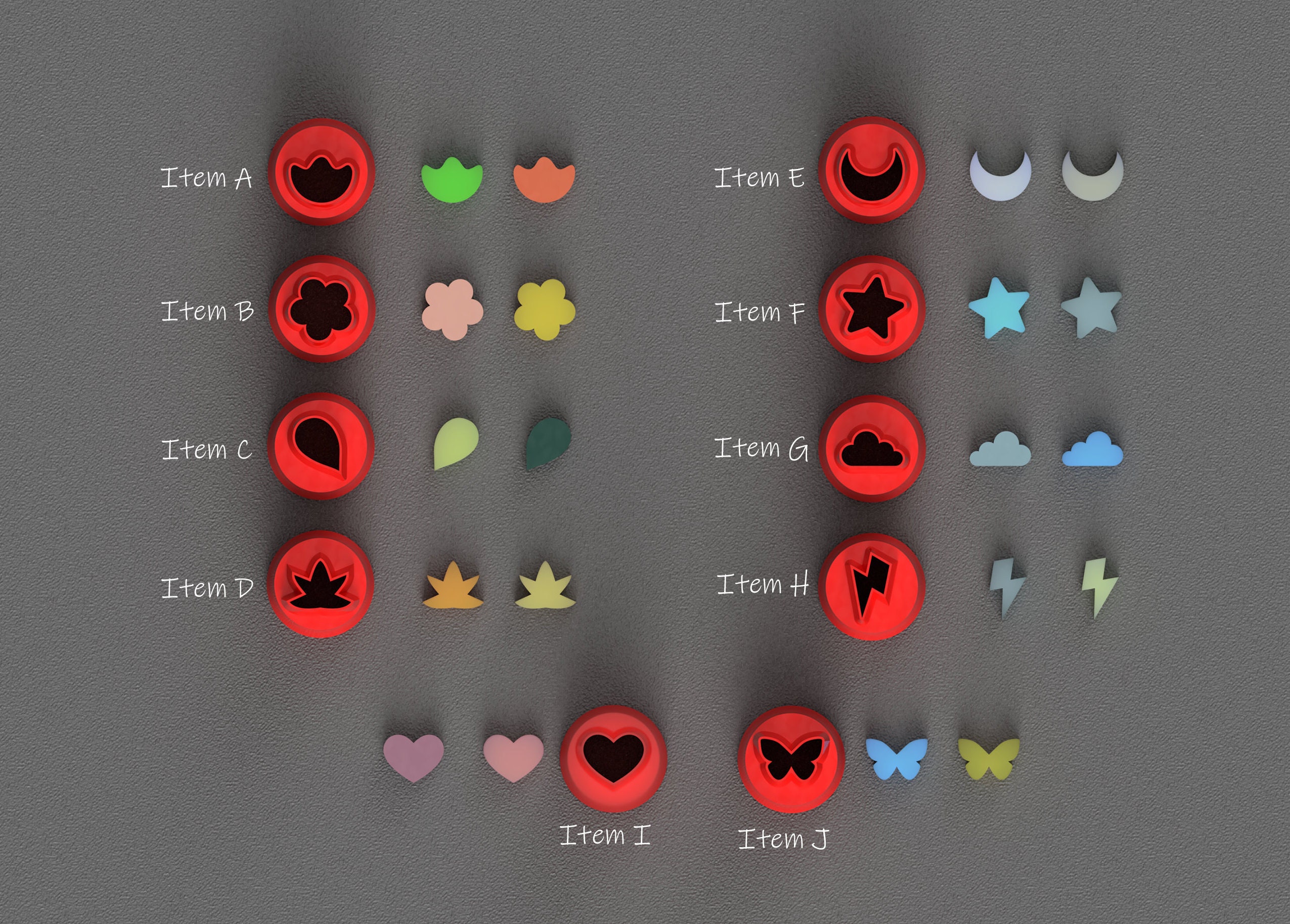 Mini Clay Cutter | Polymer Clay Cutters | Micro Cutters | Earring ...