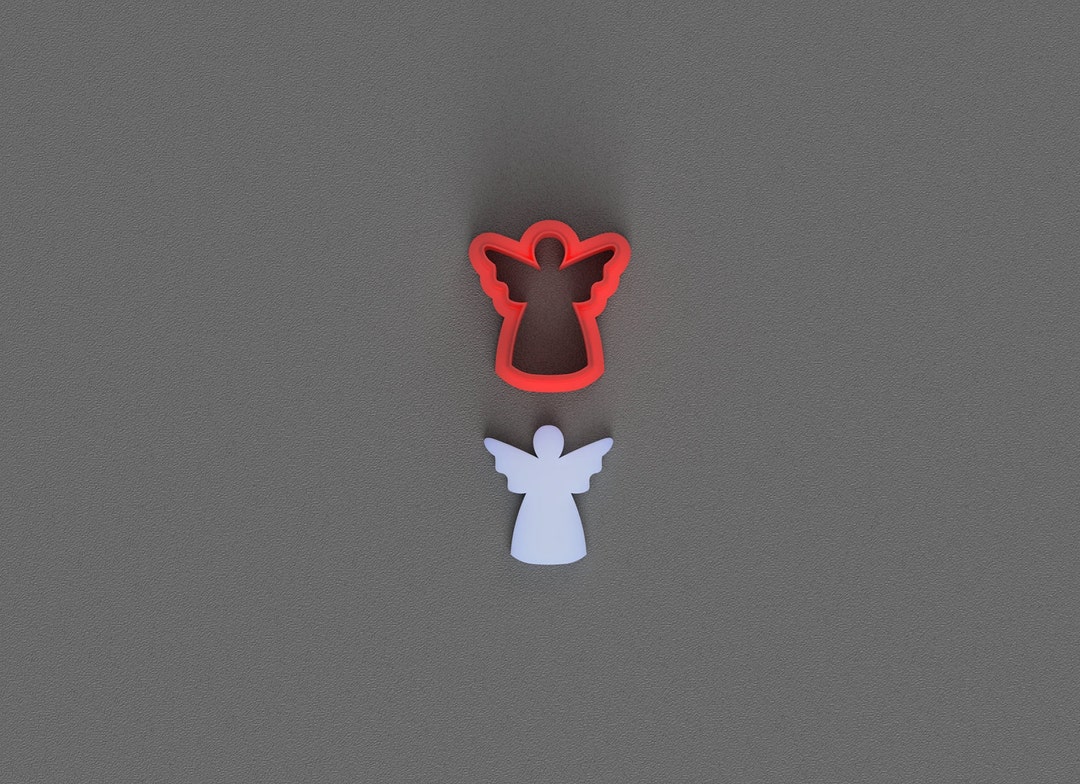 Christmas Angel Polymer Clay Cutters - Jewelry Making - Clay Cutters - Etsy