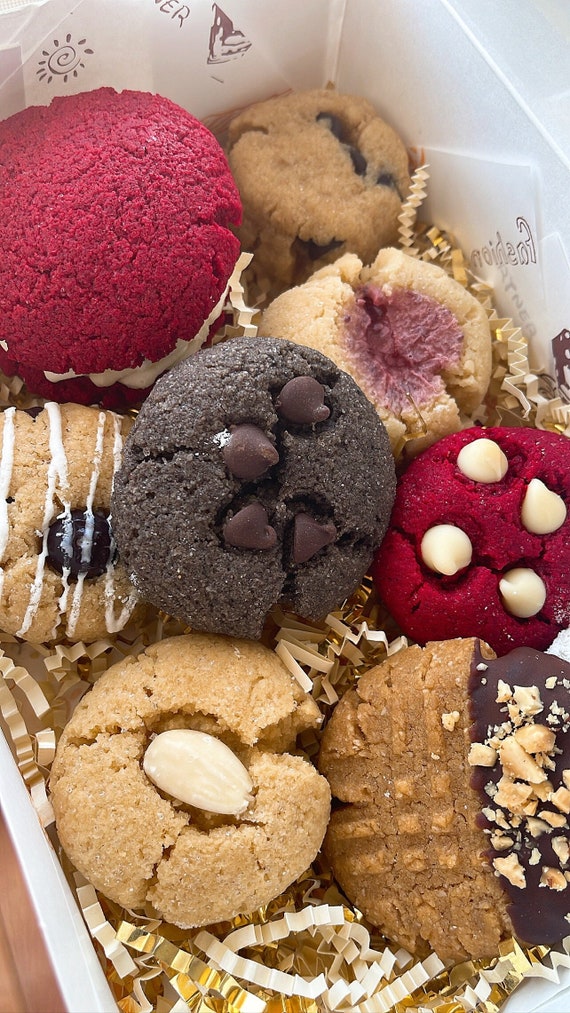 Keto Assorted Cookie Box Low Carb Sugar Free Gluten Free - Etsy