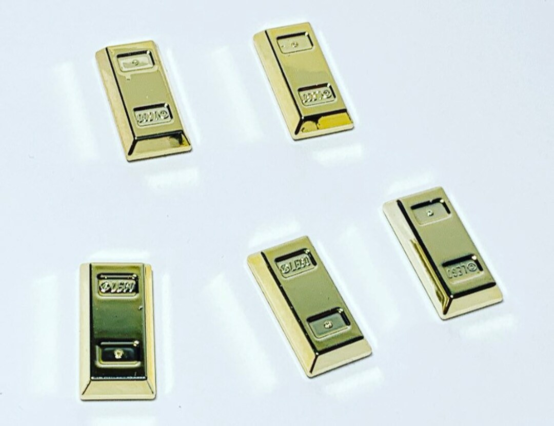 Lego Chrome Gold Ingot Bar Utensil 99563 X5 New - Etsy