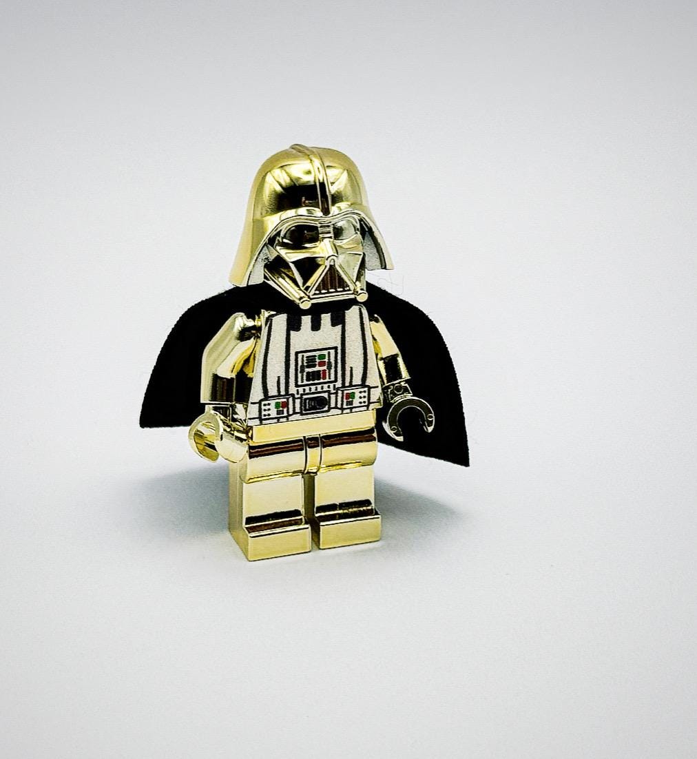 Lego chrome darth vader store