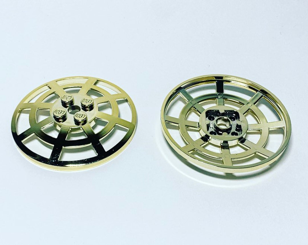 Lego Chrome Gold Inverted Dish 6x6 Radar X2 New - Etsy