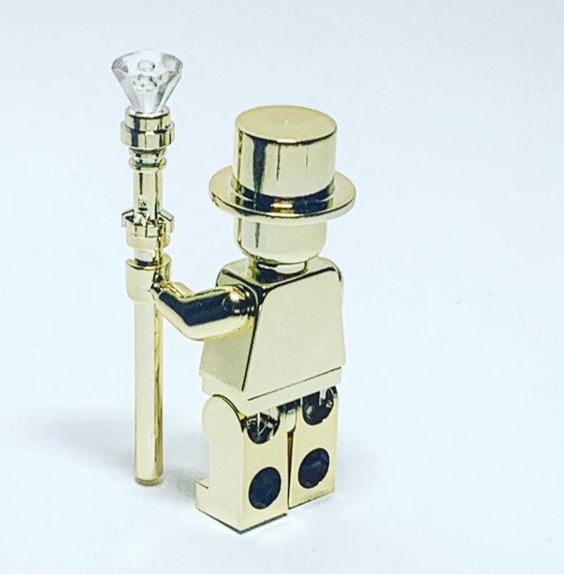 Lego Chrome Mr Gold Mr Mini Figure New - Etsy