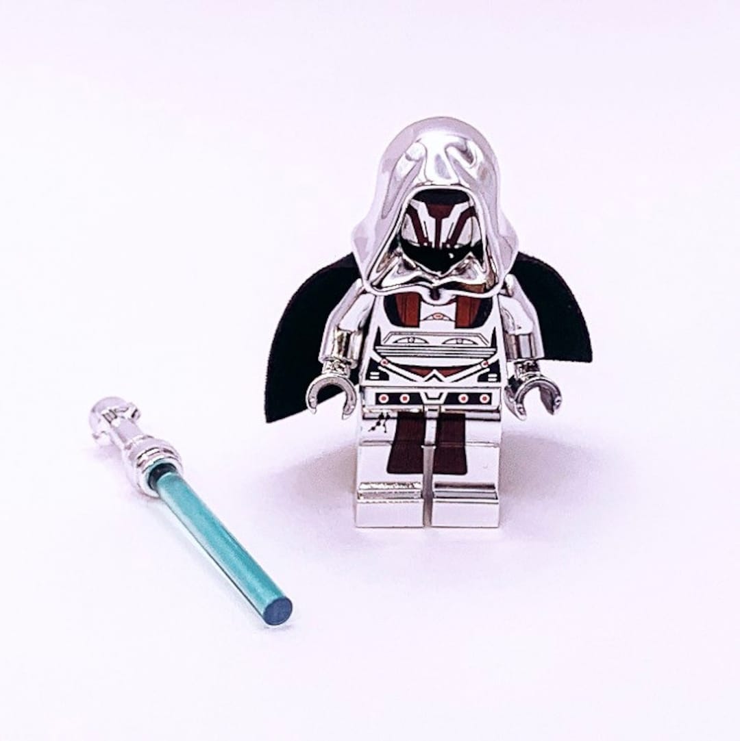 Lego Chrome Silver Plated Darth Revan Minifigure Very Rare - Etsy UK