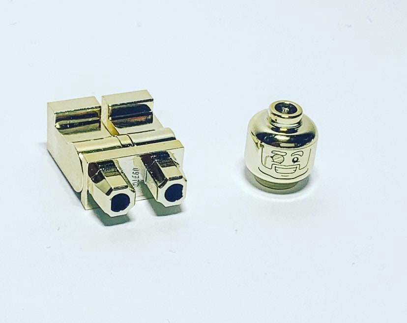 Lego Chrome Mr Gold Mr Mini Figure New - Etsy