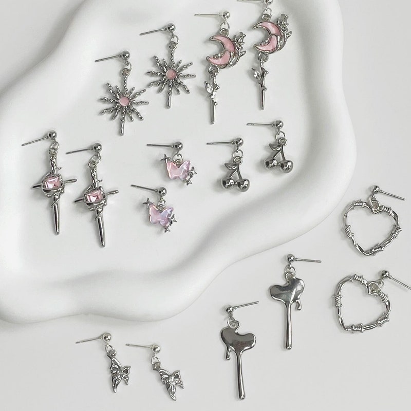 Y2k Earrings - Etsy