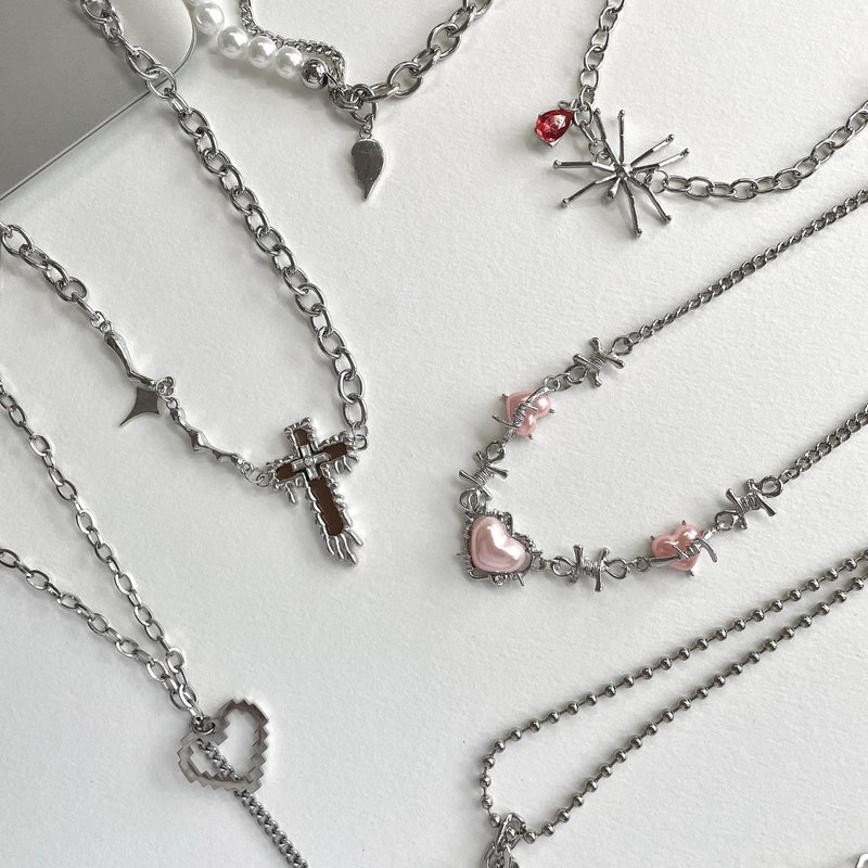 Grunge Necklace - Etsy