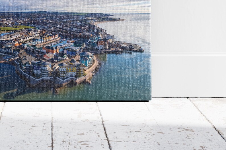 Exmouth Harbour / Marina, Devon Photo Canvas - Etsy