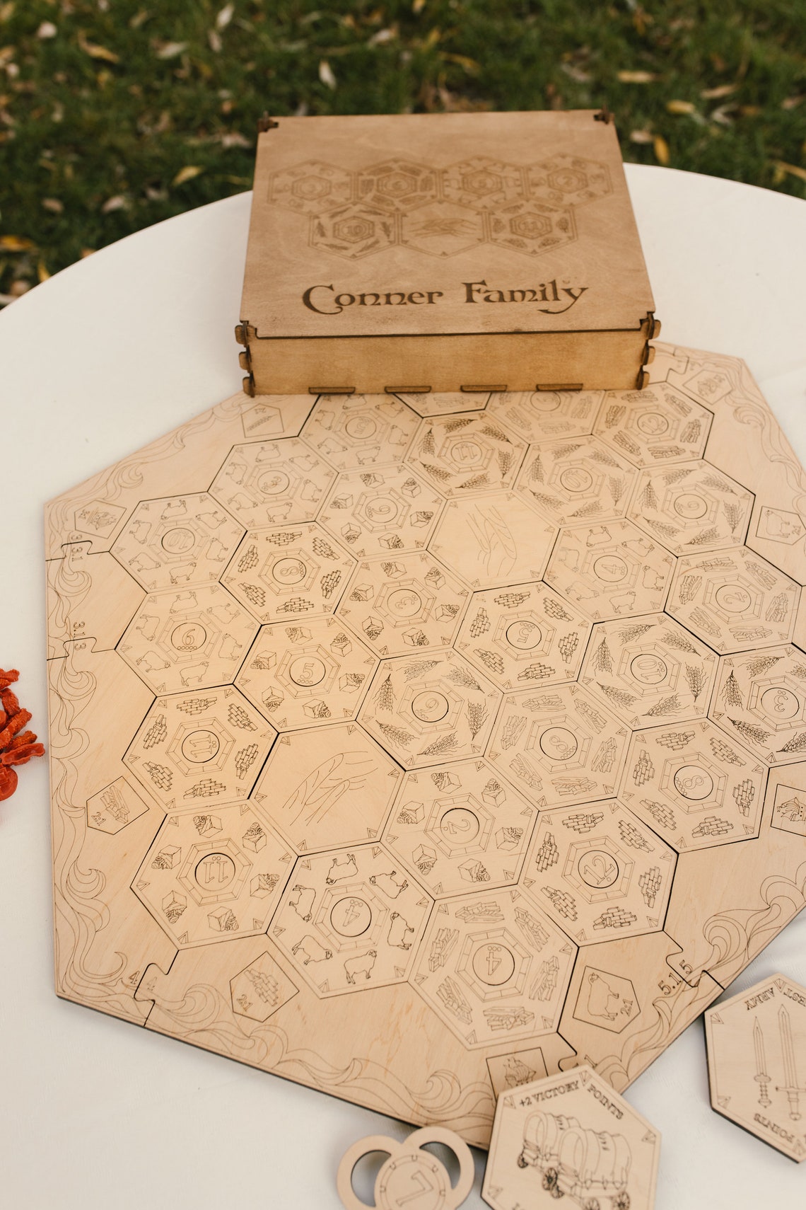 Custom Wooden Game Boards uncolored 2-4 and 5-6 Players - Etsy