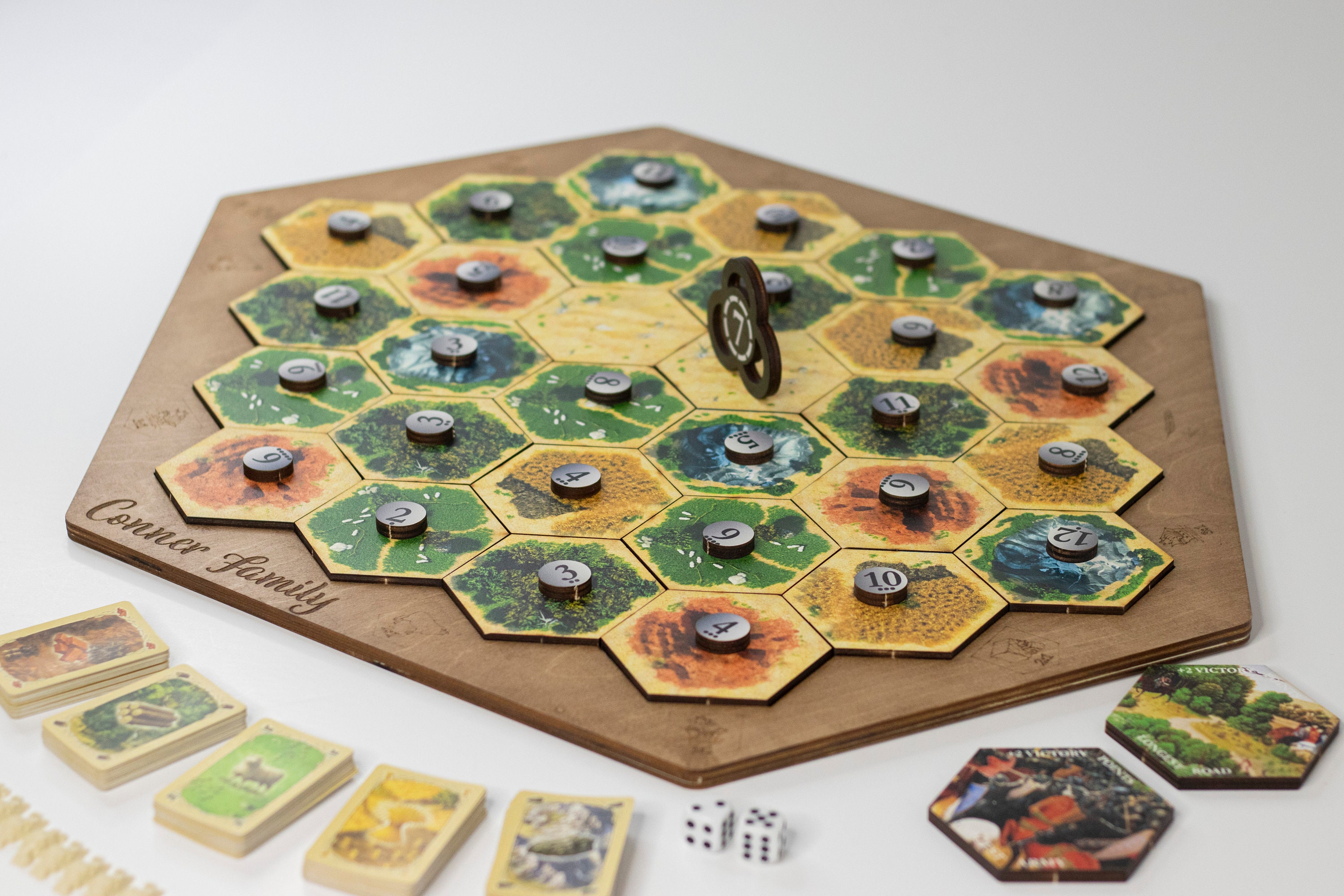 Game Board Wood 3-4 or 3-6 Player board Only Board Tray - Etsy