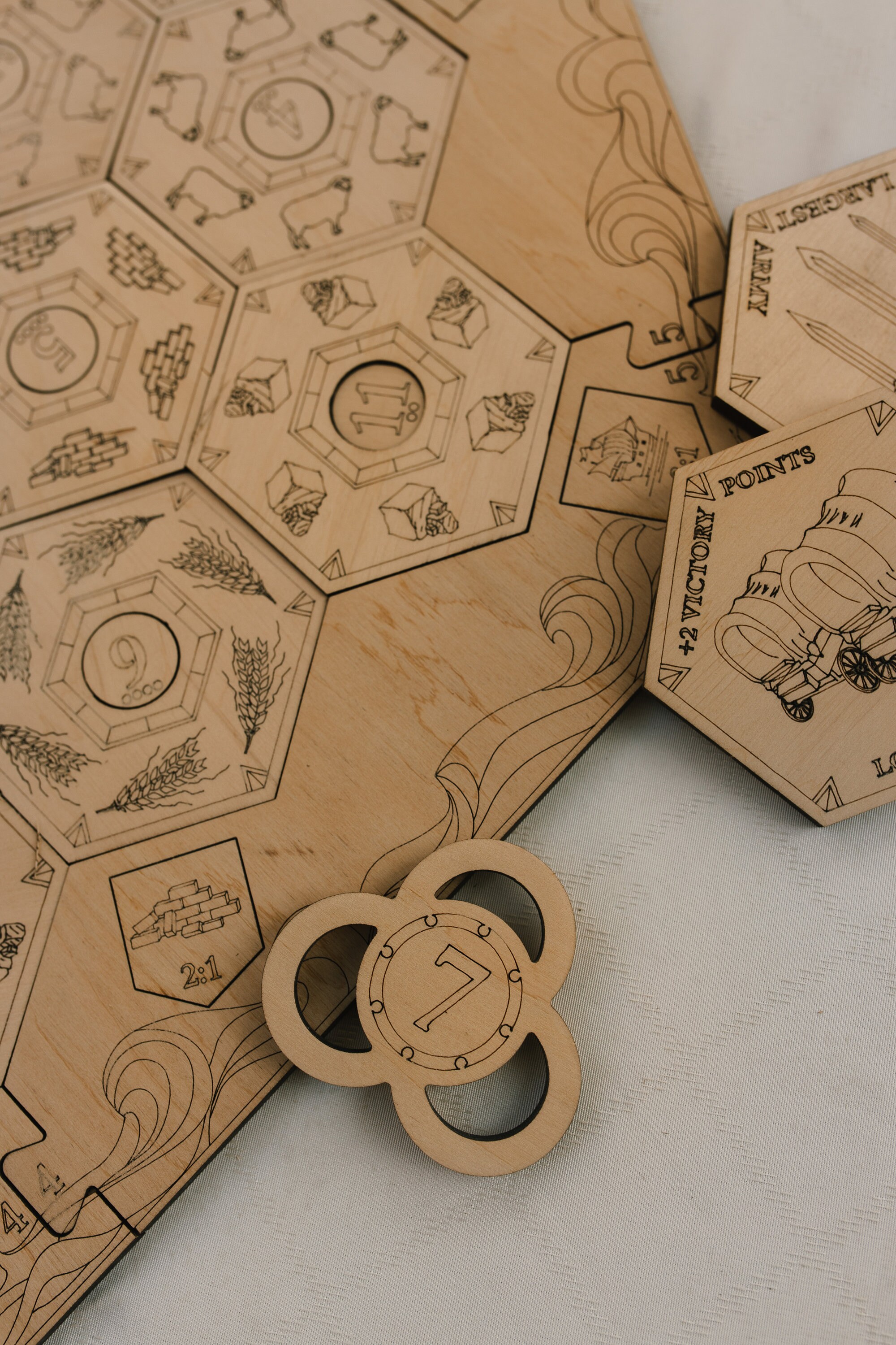 Custom Wooden Game Boards uncolored 2-4 and 5-6 Players - Etsy