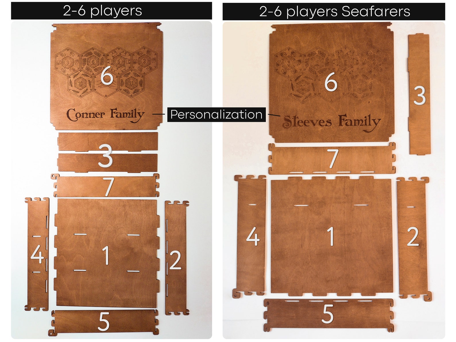 Custom Wooden Game Board Players - Etsy