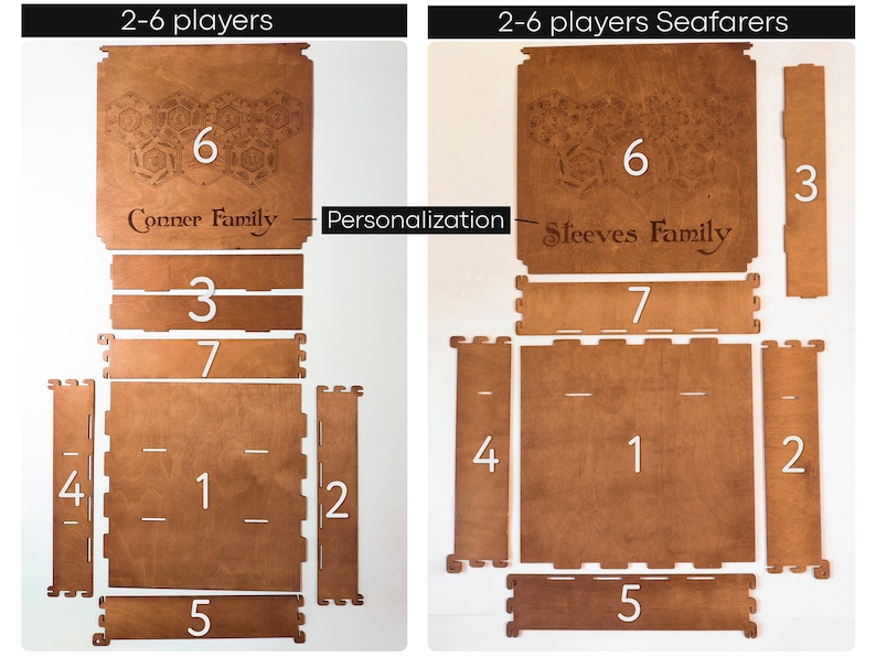 Custom Wooden Game Board Players - Etsy