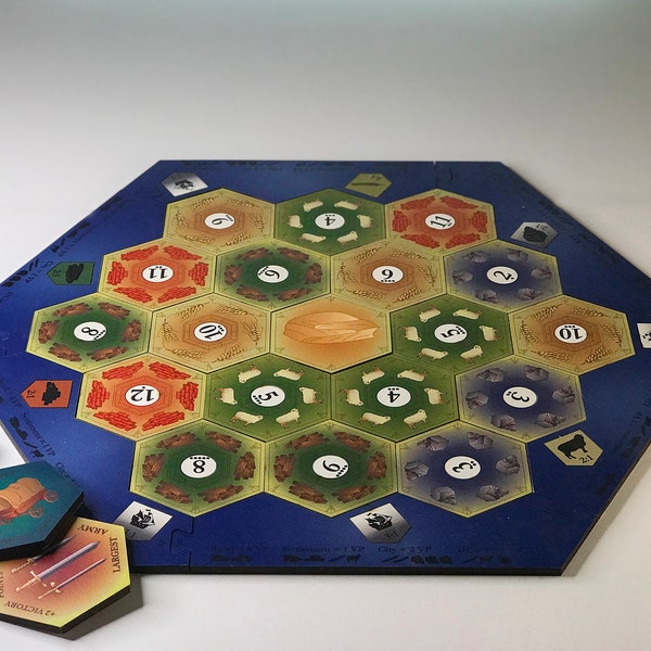 Catan Board Tiles - Etsy