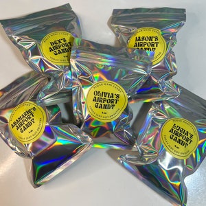 4oz Candy Pouches, Travel Sized Snacks, Airport Candy, Treat Bags ...