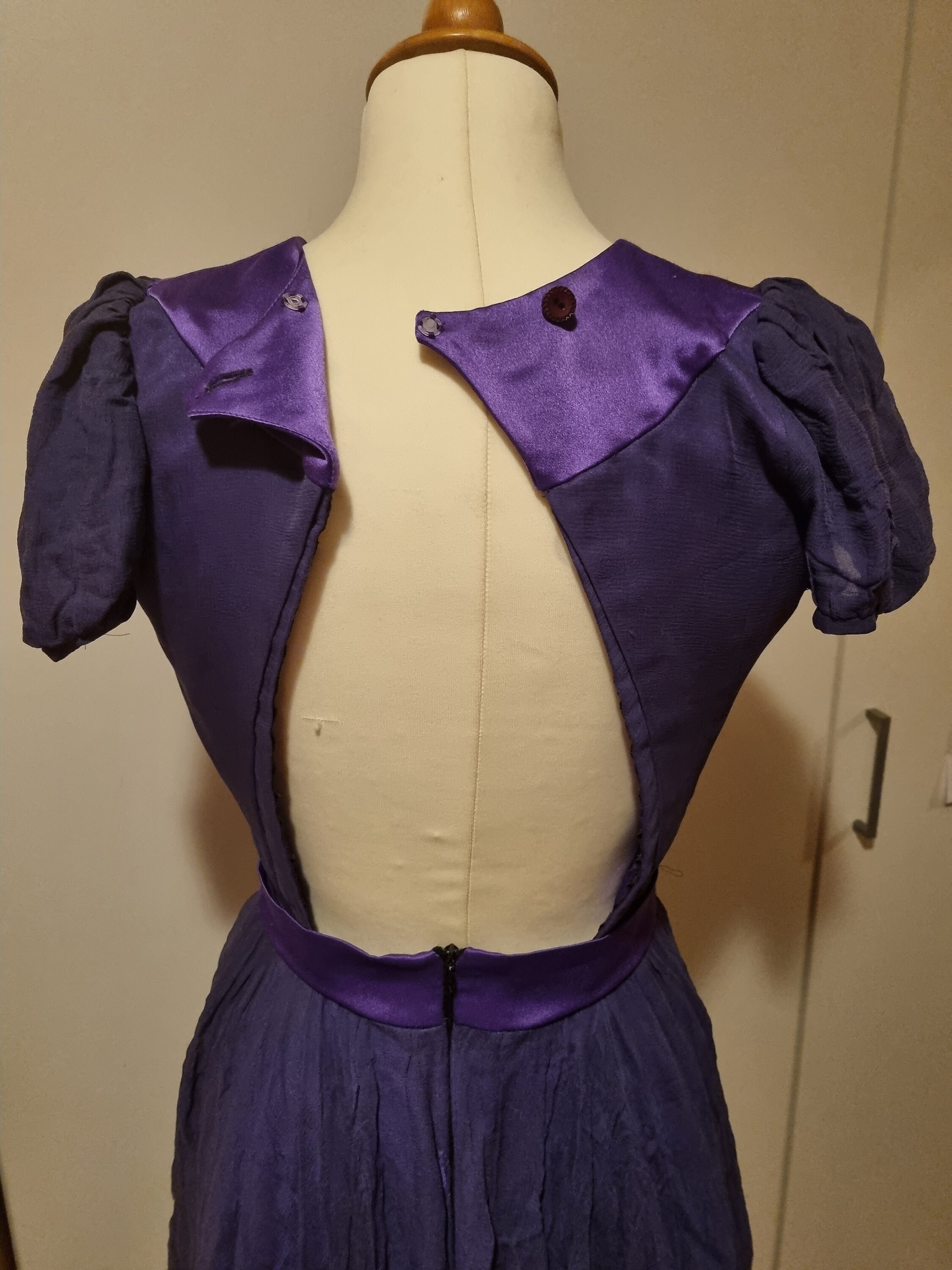 PURPLE DRESS Theatre Costume - Etsy
