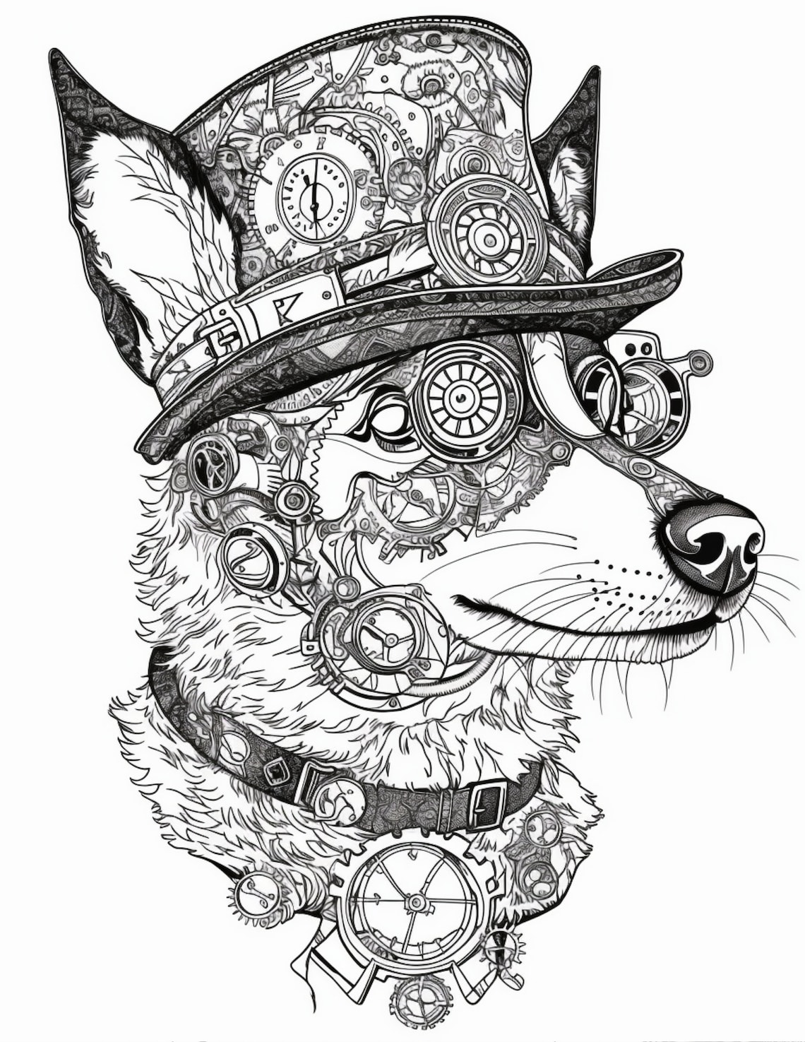 Steampunk Adult Coloring Book: Beautifully Detailed Greek Mythology ...
