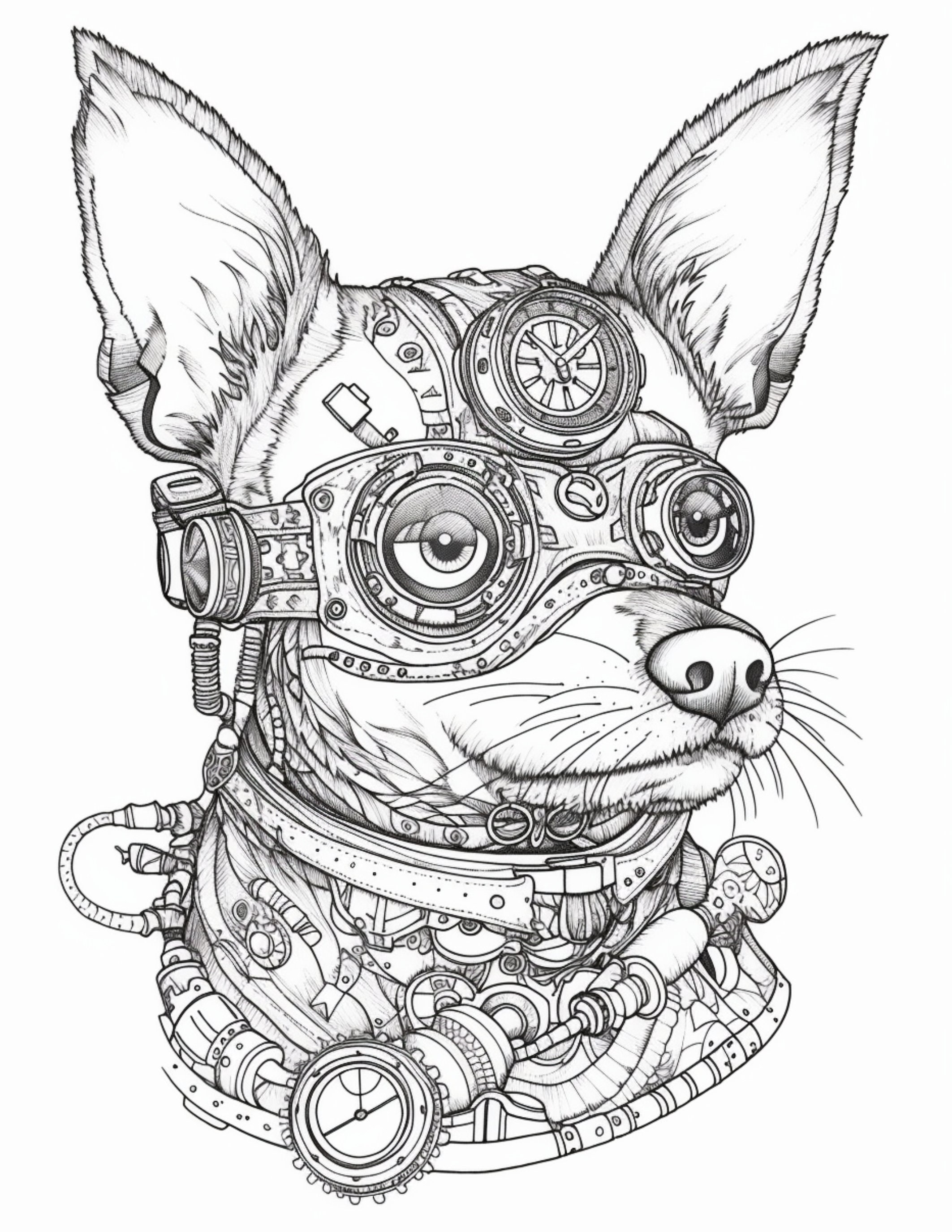 Steampunk Adult Coloring Book: Beautifully Detailed Greek Mythology ...