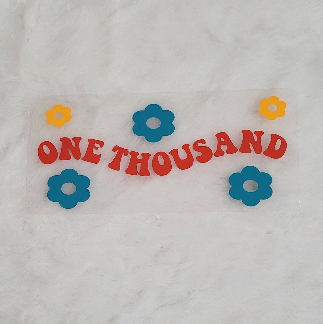 Retro Wavy 1K Placeholder 1000 Dollar Placeholder Cash - Etsy