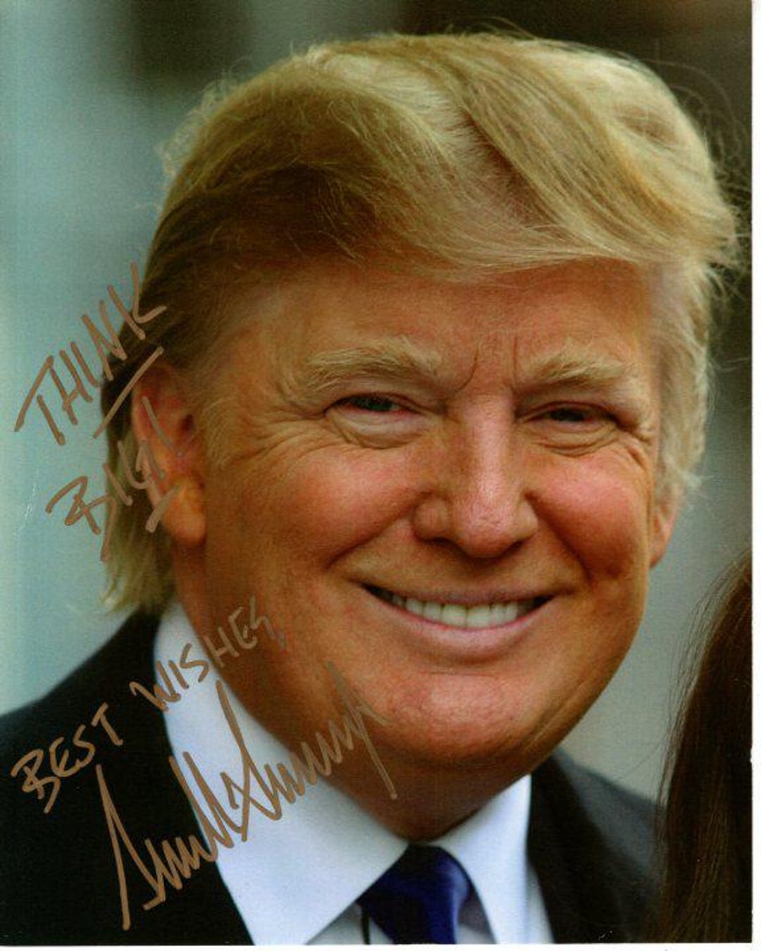 Donald Trump Signed Autographed 8x10 Photo - Etsy