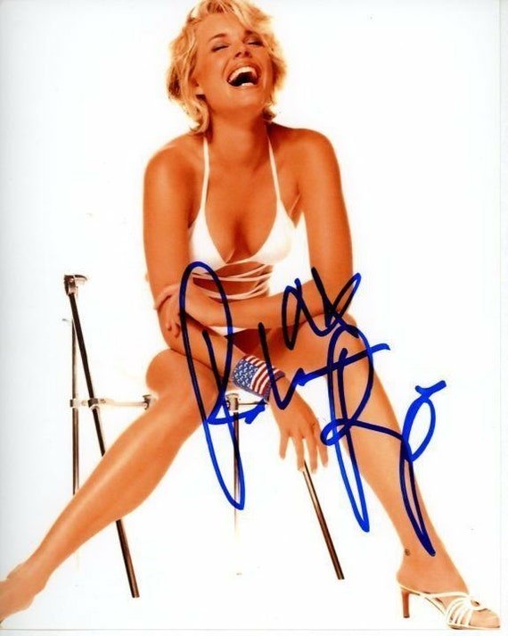 Rebecca Romijn Signed Autographed Sexy Lingerie Photo | Etsy