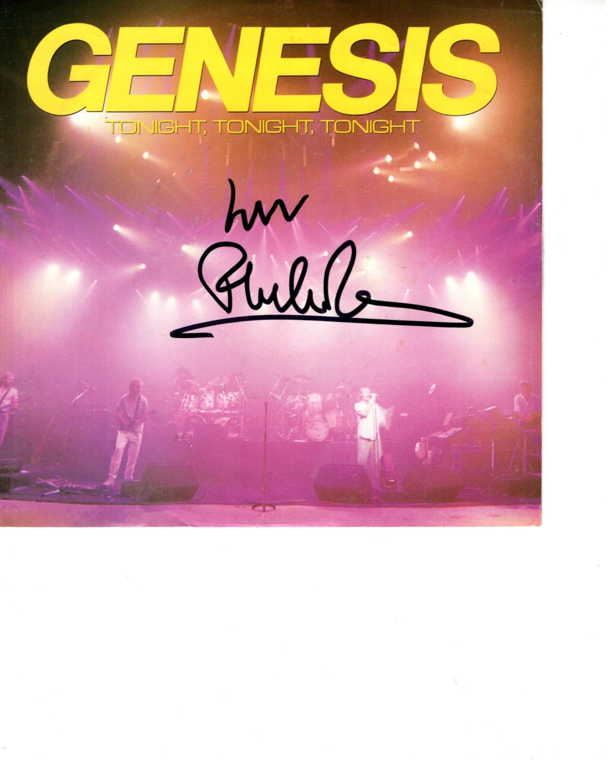 PHIL COLLINS Signed Autographed GENESIS 45 Rpm Album Record Sleeve - Etsy