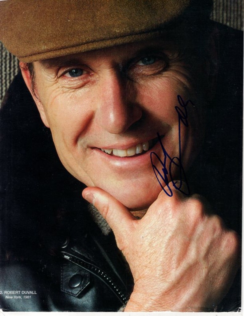 Robert Duvall Signed Autographed 8.5x11 Magazine Photo - Etsy