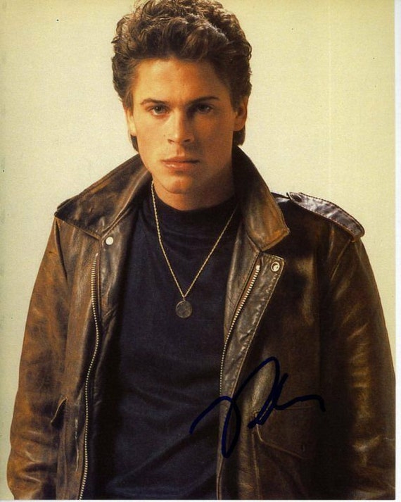 Rob Lowe Signed Autographed Photo | Etsy