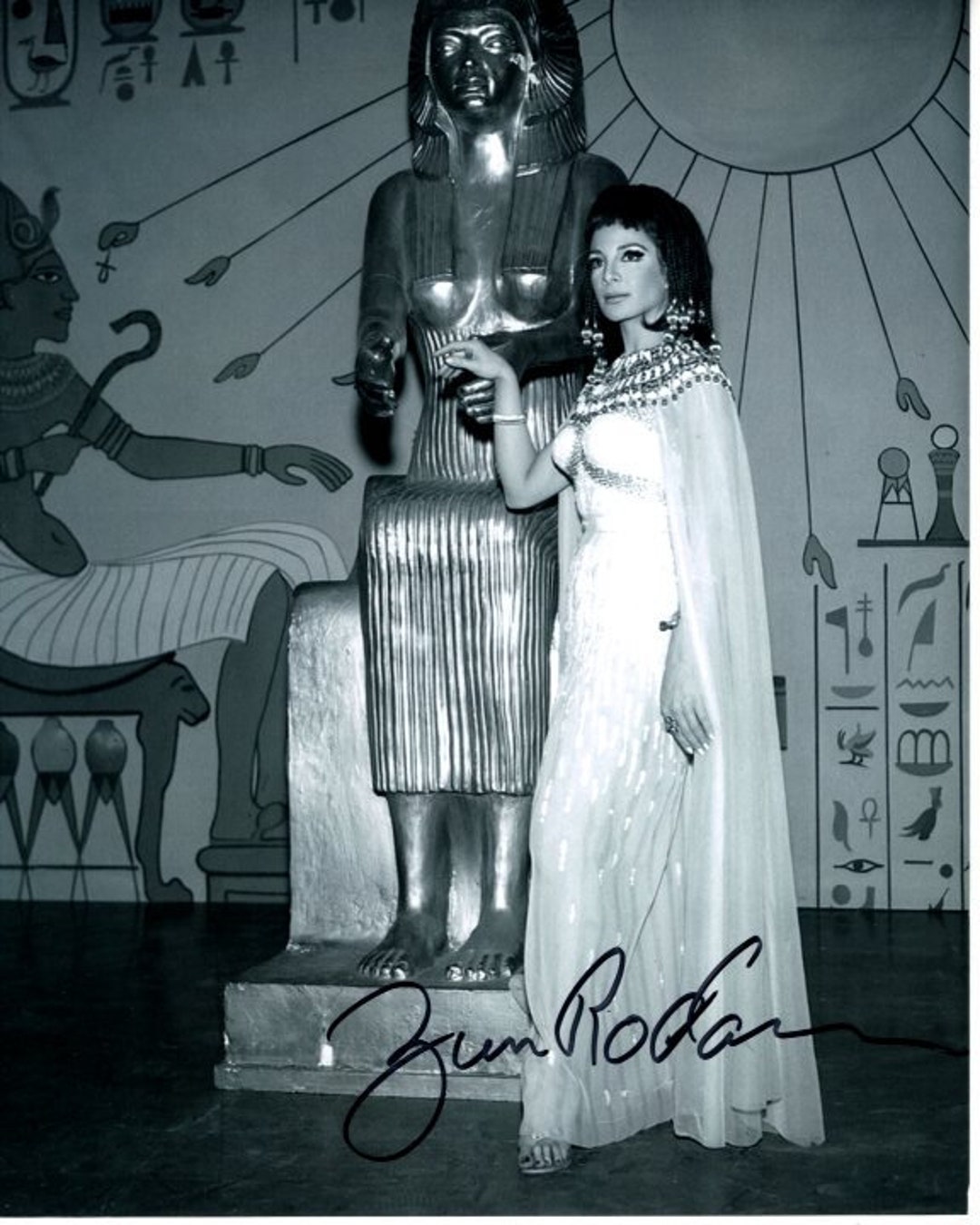 Ziva Rodann Signed Autographed 8x10 Pharaoh's Curse Simira Photo - Etsy