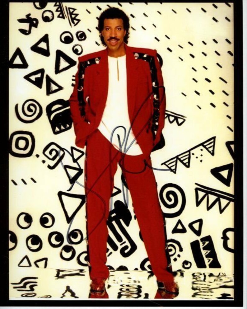 Lionel Richie Signed Autographed Photo - Etsy