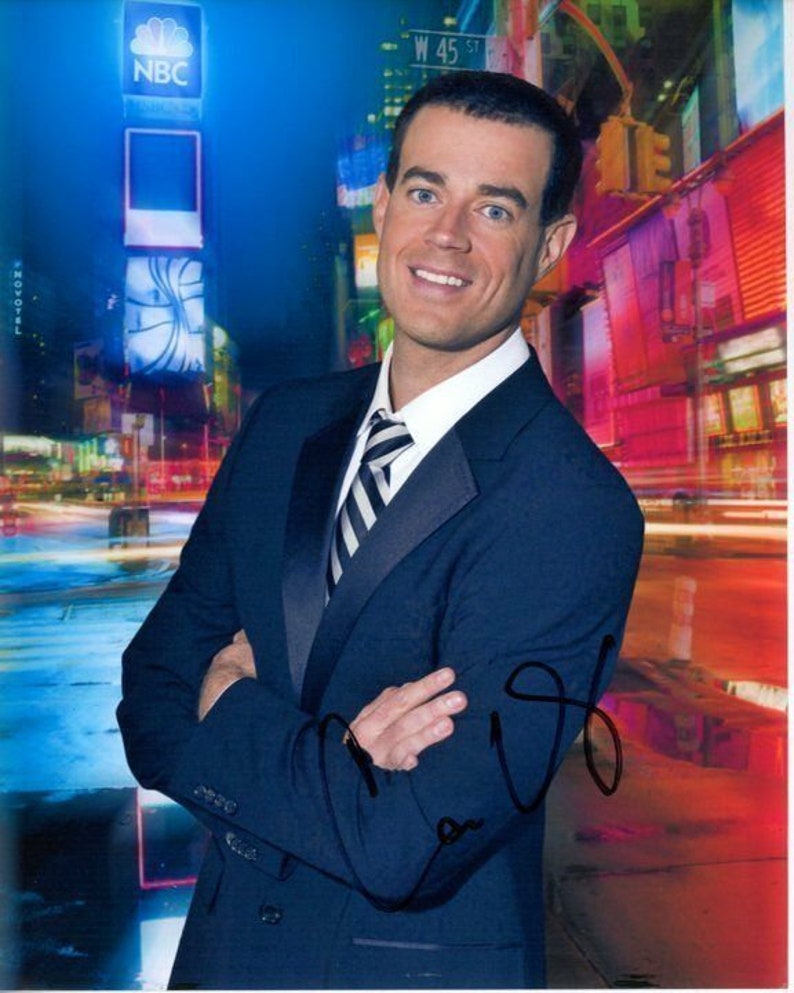 Carson Daly Signed Autographed 8x10 Photo - Etsy
