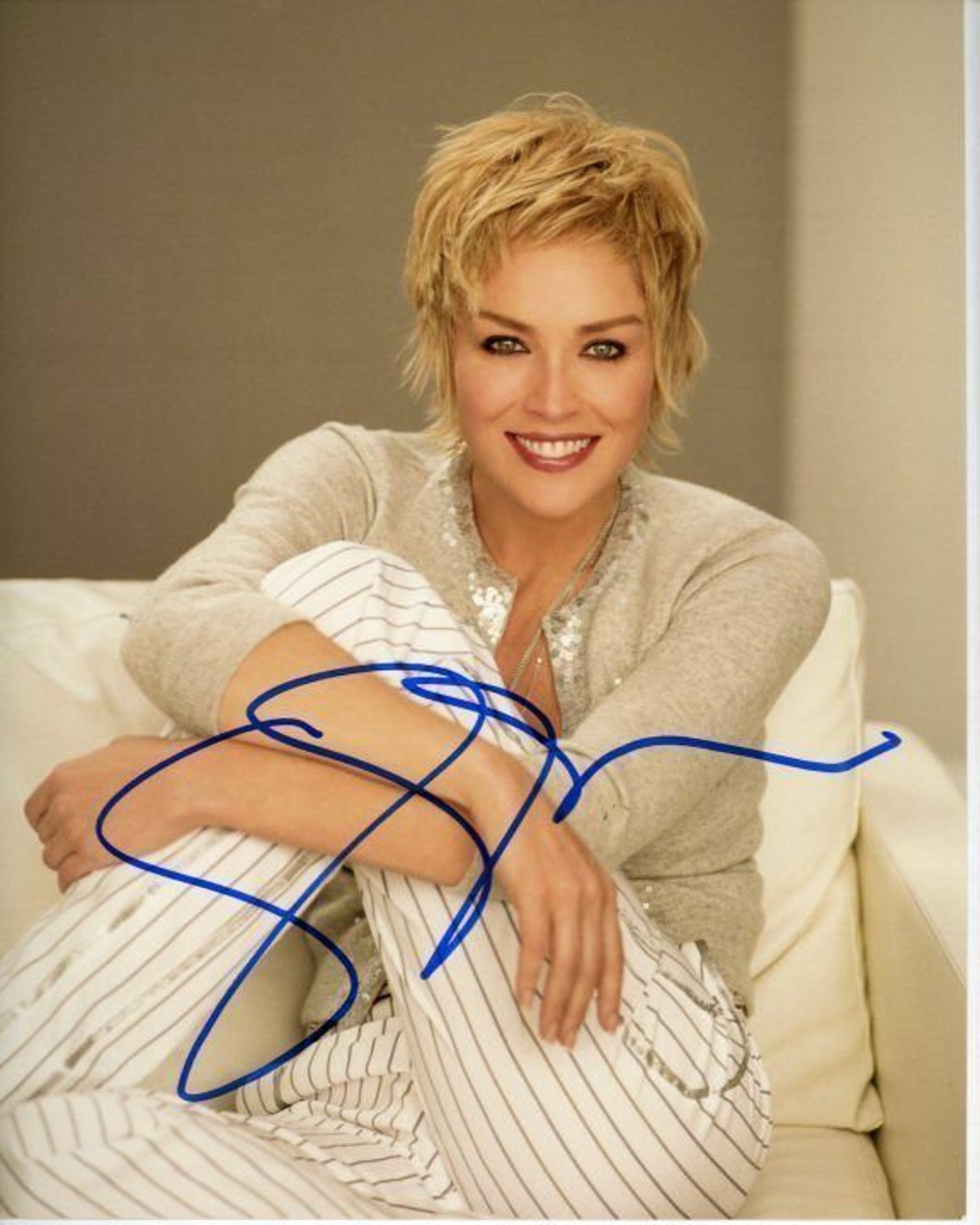 Sharon Stone Signed Autographed Photo - Etsy