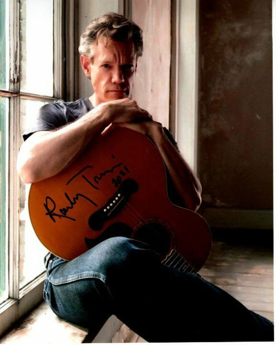 Randy Travis Signed Autographed Photo - Etsy
