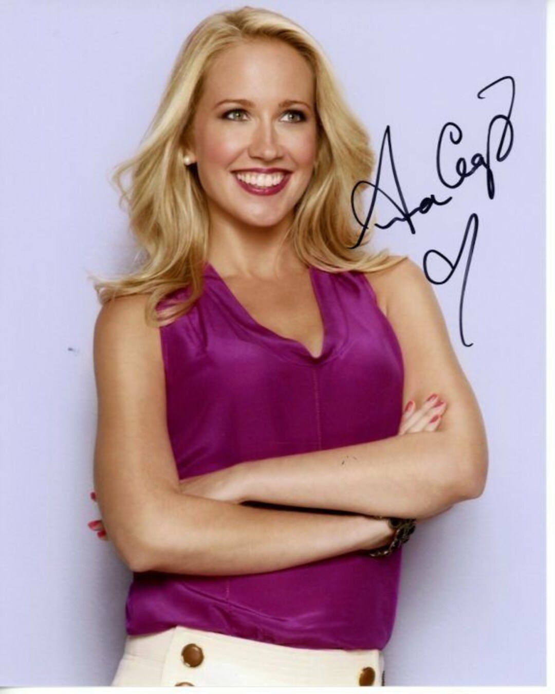 Anna Camp Signed Autographed 8x10 the Mindy Project Gwen Grandy Photo ...