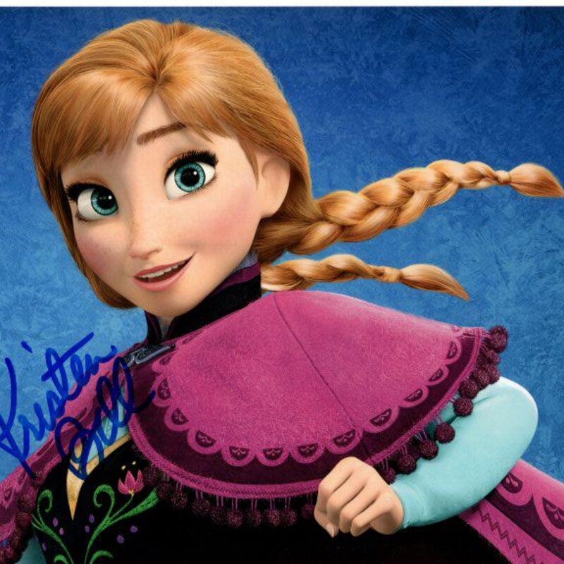 Kristen Bell Autograph - Etsy