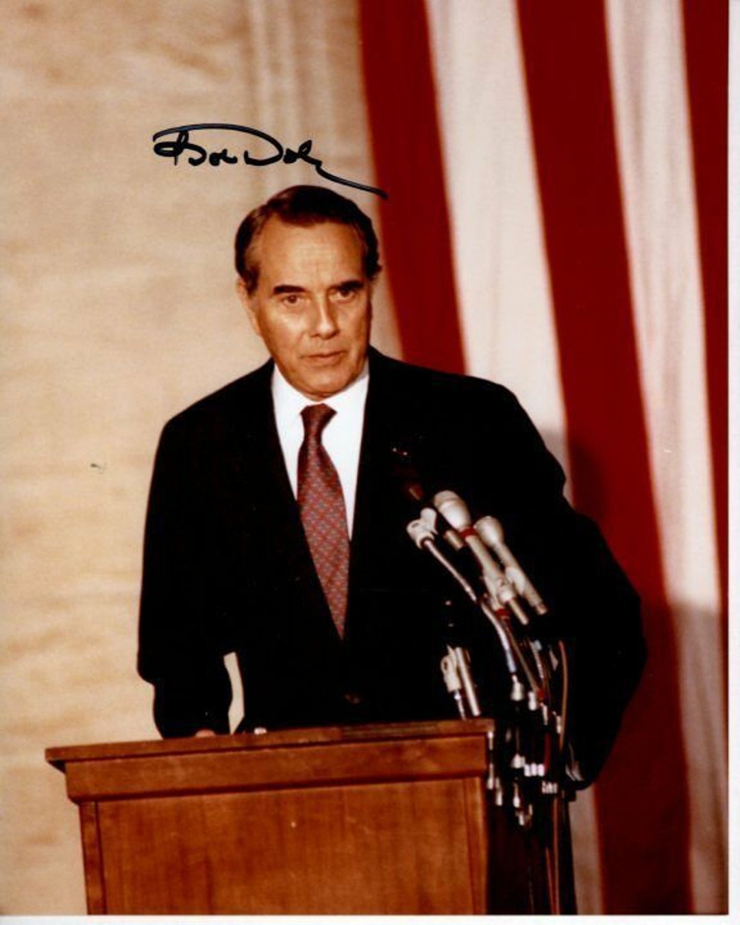 Bob Dole Signed Autographed 8x10 Photo - Etsy