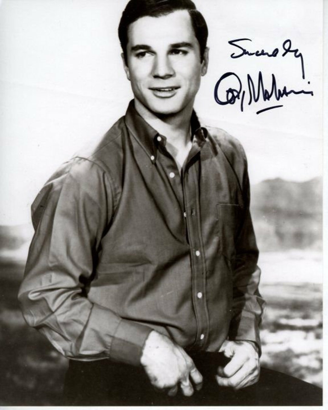 George Maharis Signed Autographed 8x10 Route 66 Buz Murdock Photo - Etsy
